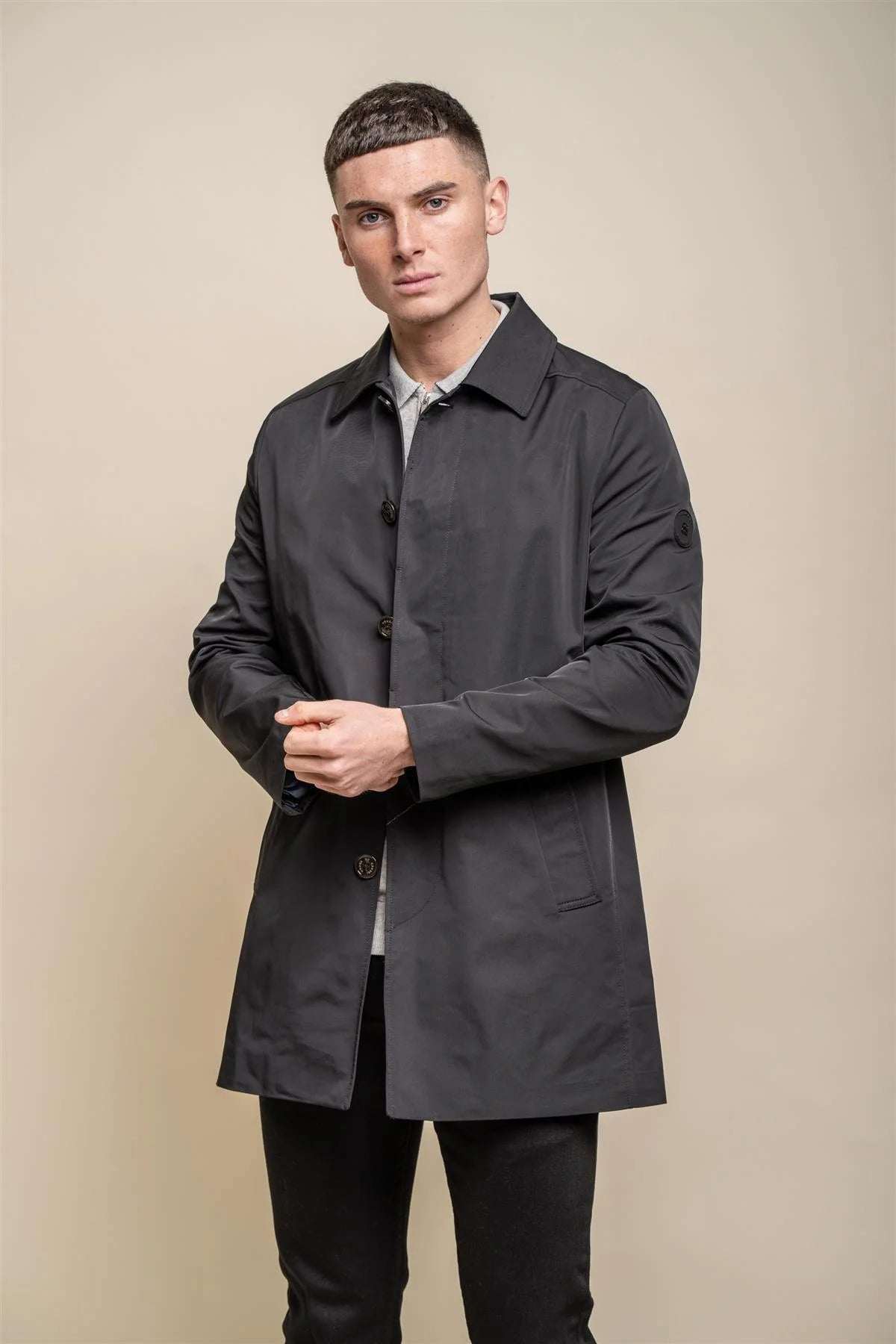 Barracuda - Men's Lightweight Classic Trench Coat - Buy Online at Happy ...
